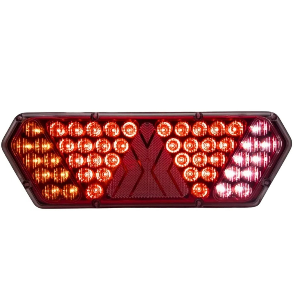 Lanterna Traseira Guerra Red Cristal Motion Led Bivolt Le Cm Shopee