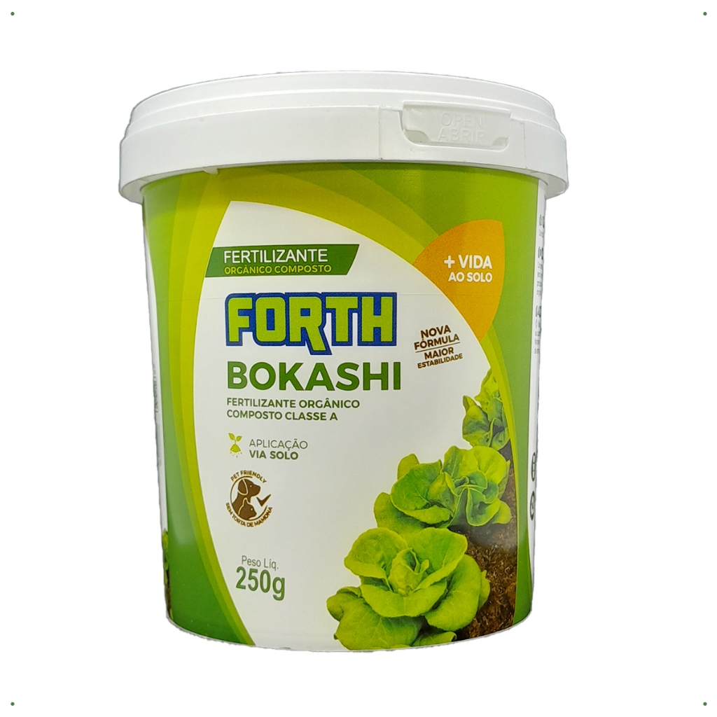 Adubo fertilizante FORTH BOKASHI 250g | Shopee Brasil