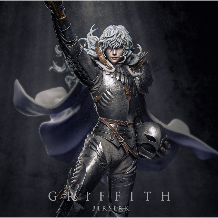 Action Figure Griffith Berserk feito em Resina Premium | Shopee Brasil