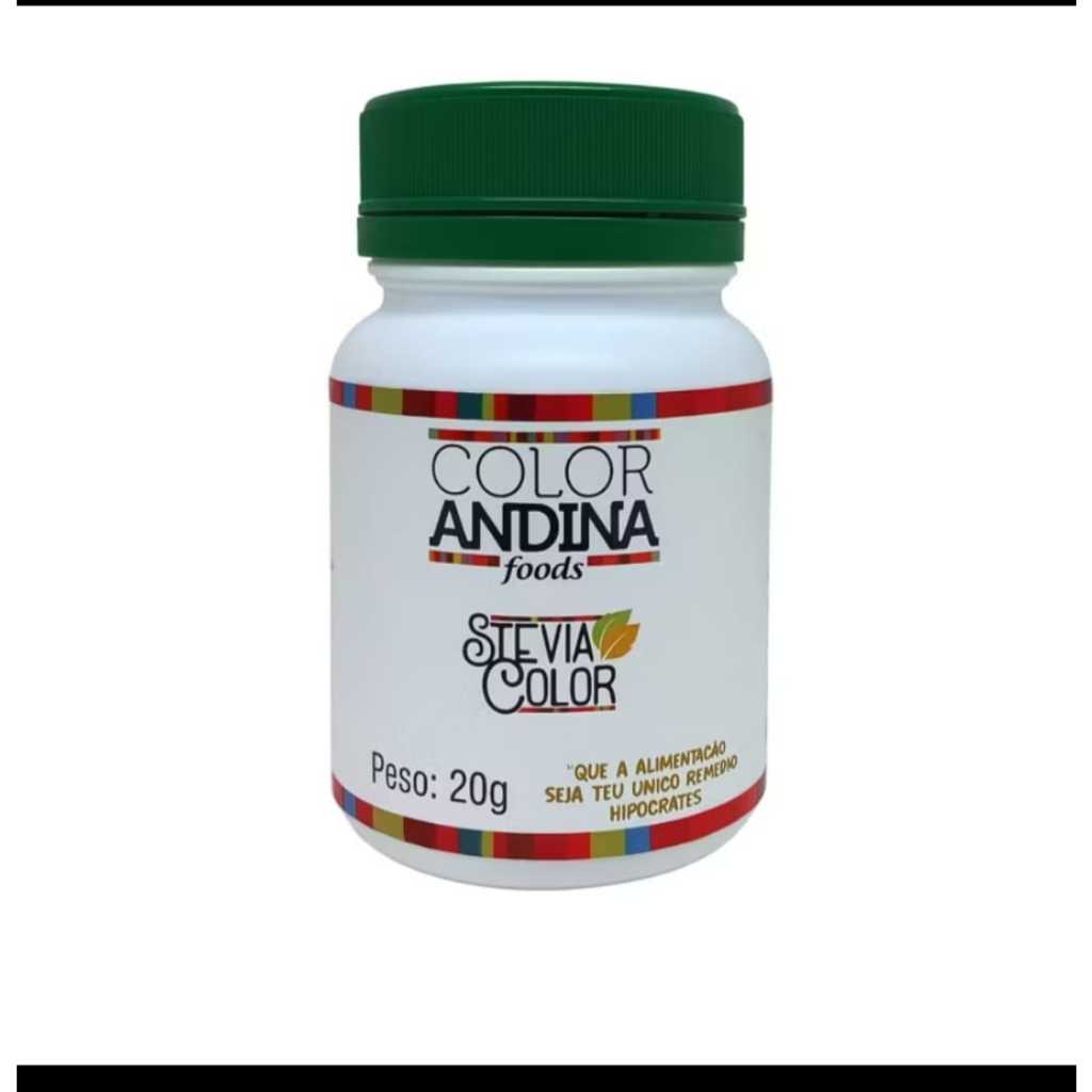 Adoçante Color Andina Natural 100% Stevia 20g | Shopee Brasil