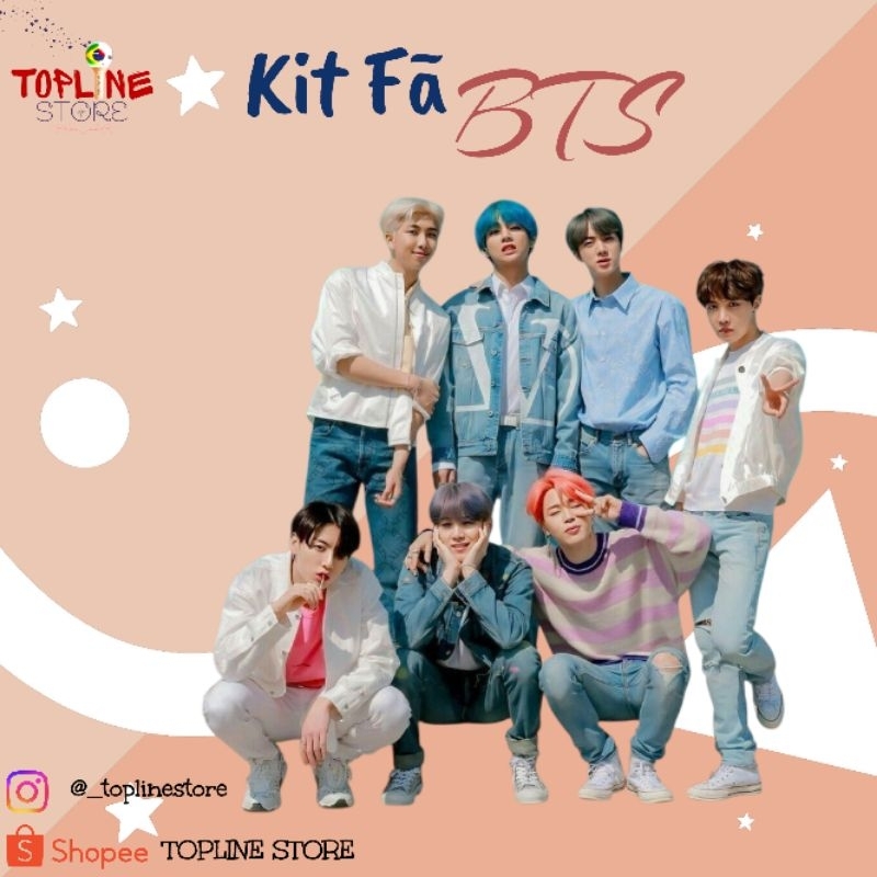 Kit Fã BTS Fanmade (Membro ou Grupo) | Shopee Brasil