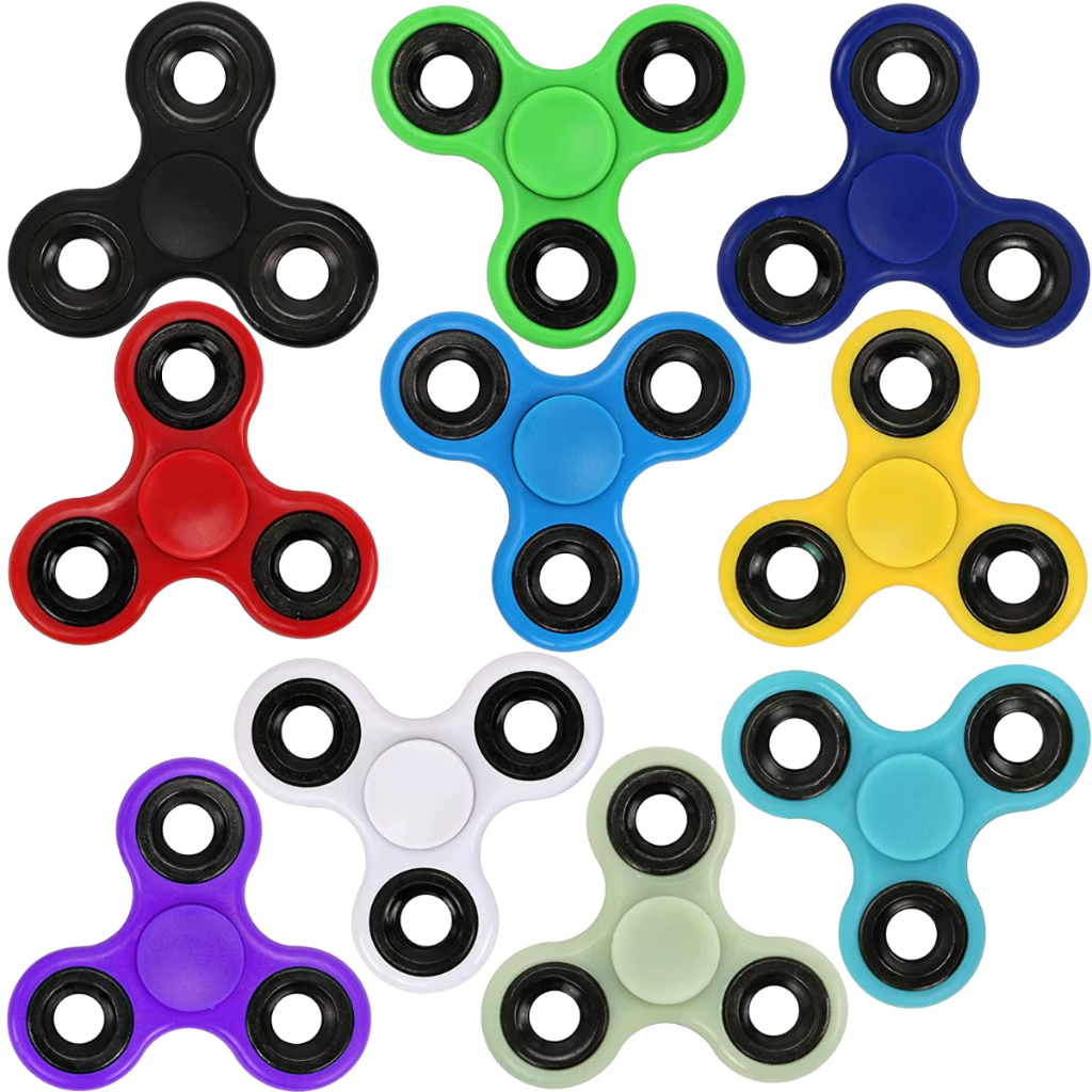 KIT Fidget Spinner Antiestresse | Brinquedo Rolamento TDAH Ansiedade ...