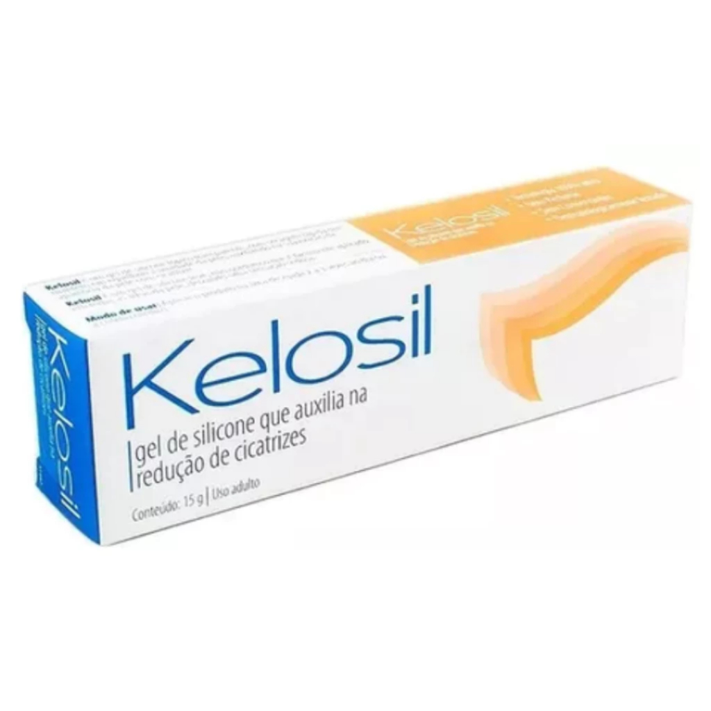 Kelosil Gel De Silicone Redução De Cicatrizes Queloides 15g | Shopee Brasil