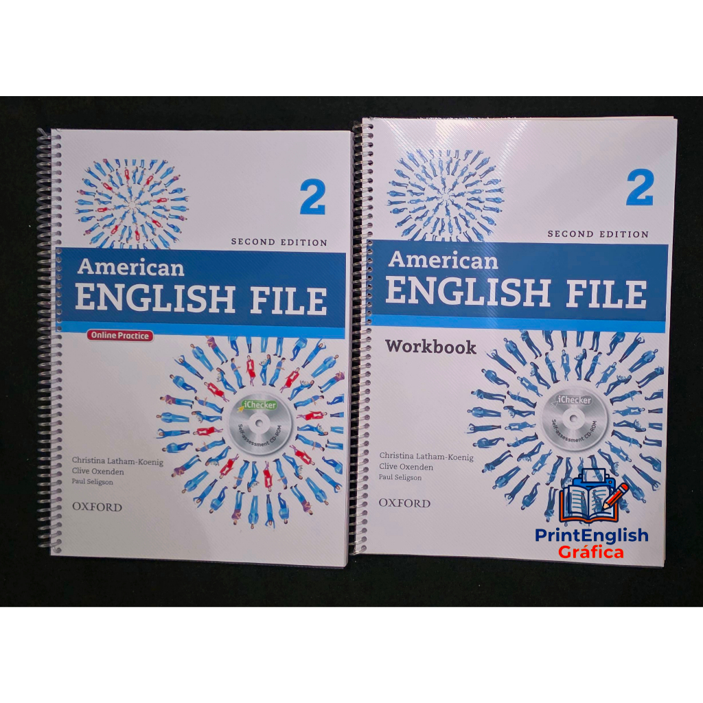 American English File Second Edition Level 2 Student book e Workbook ...
