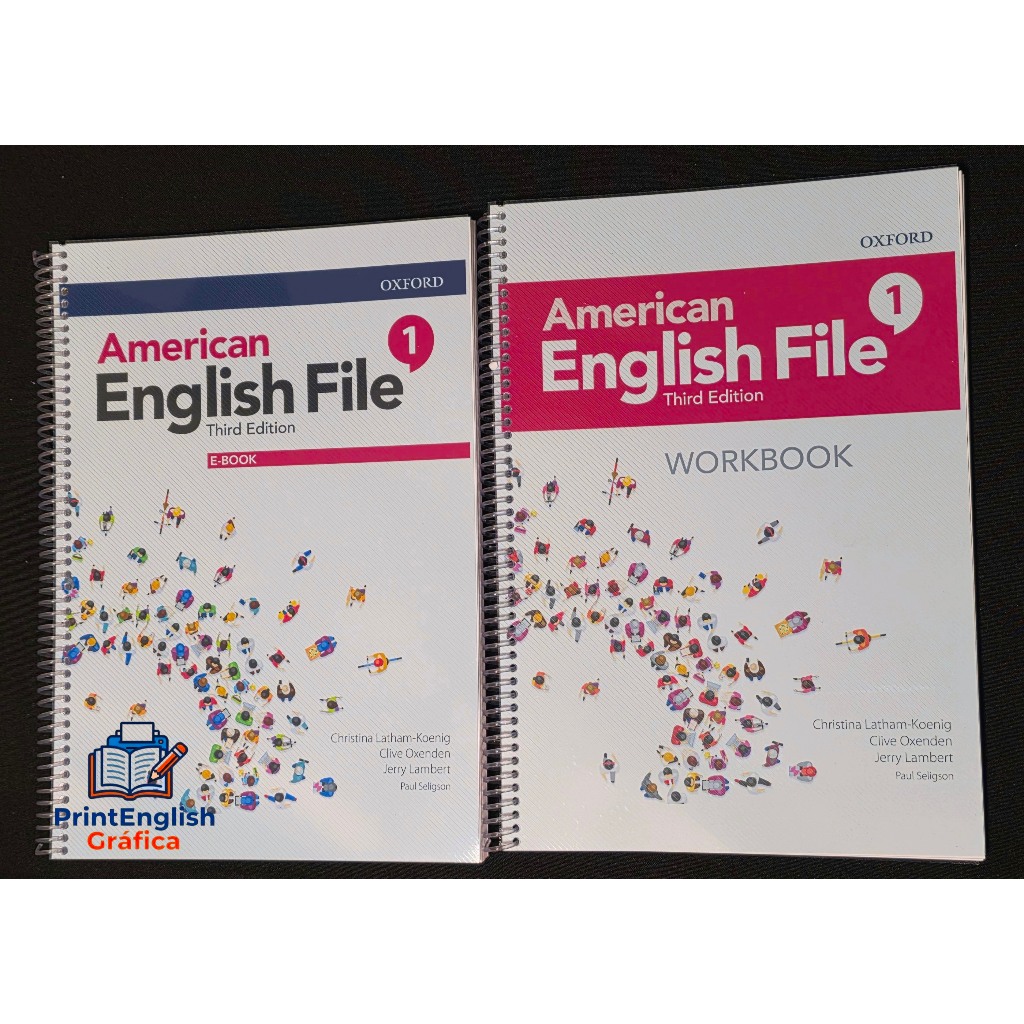 American English File Third Edition Level 1 Student book e Workbook ...