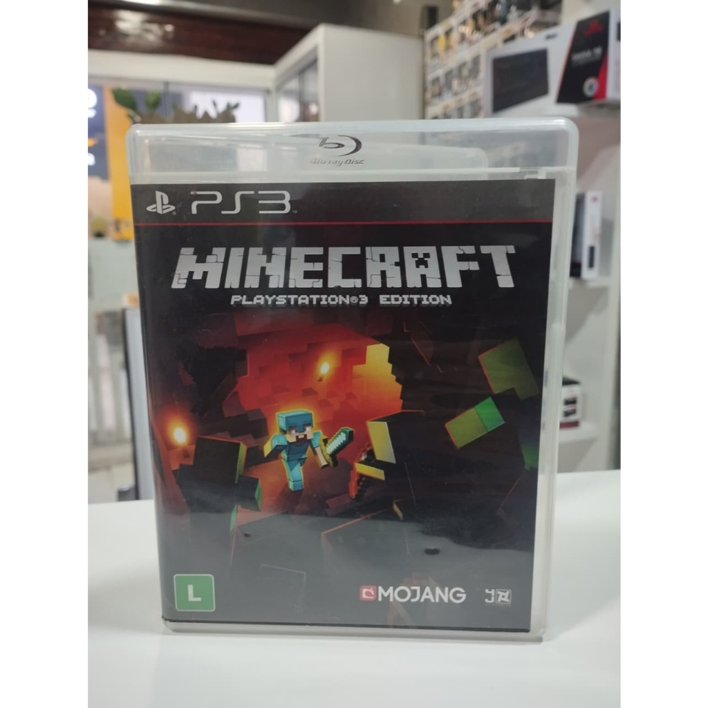 Minecraft Playstation 3 PS3 ORIGINAL | Shopee Brasil