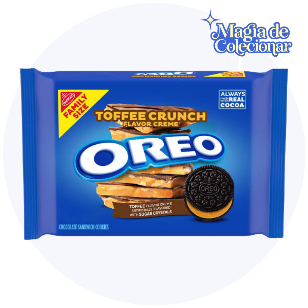 Biscoito Importado Nabisco Oreo Toffee Crunch 303gr! | Shopee Brasil