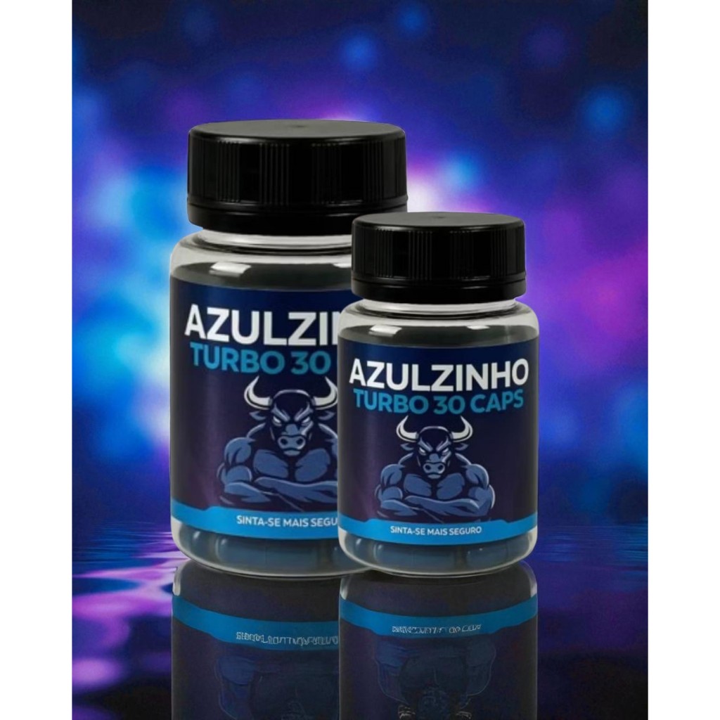 KIT 2 POTES AZULZINHO 30 CPS 500MG POTENCIA+VIGOR+ESPESSURA+ESPESSURA ...