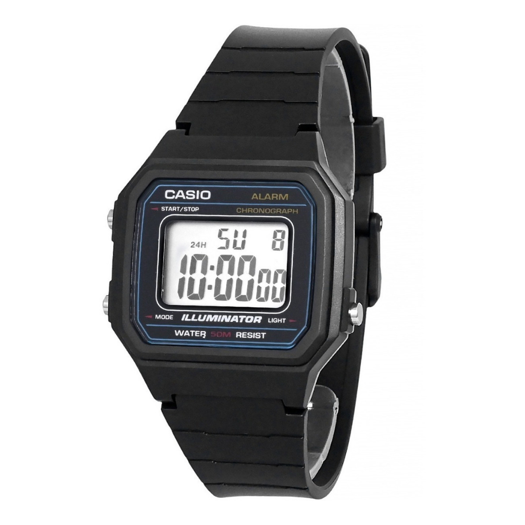 Relogio De Pulso Casio Standard Digital W-217H-1Avdf-Sc | Shopee Brasil