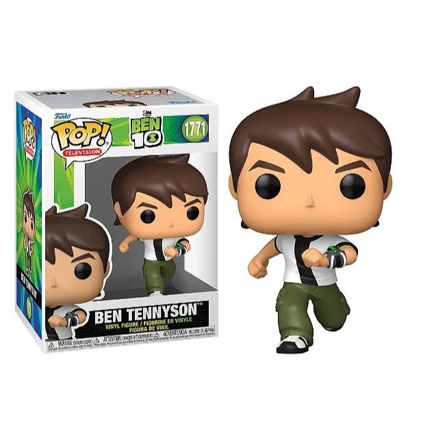 Funko Pop Cartoon Network Ben 10 Ben Tennyson 1771 Original | Shopee Brasil