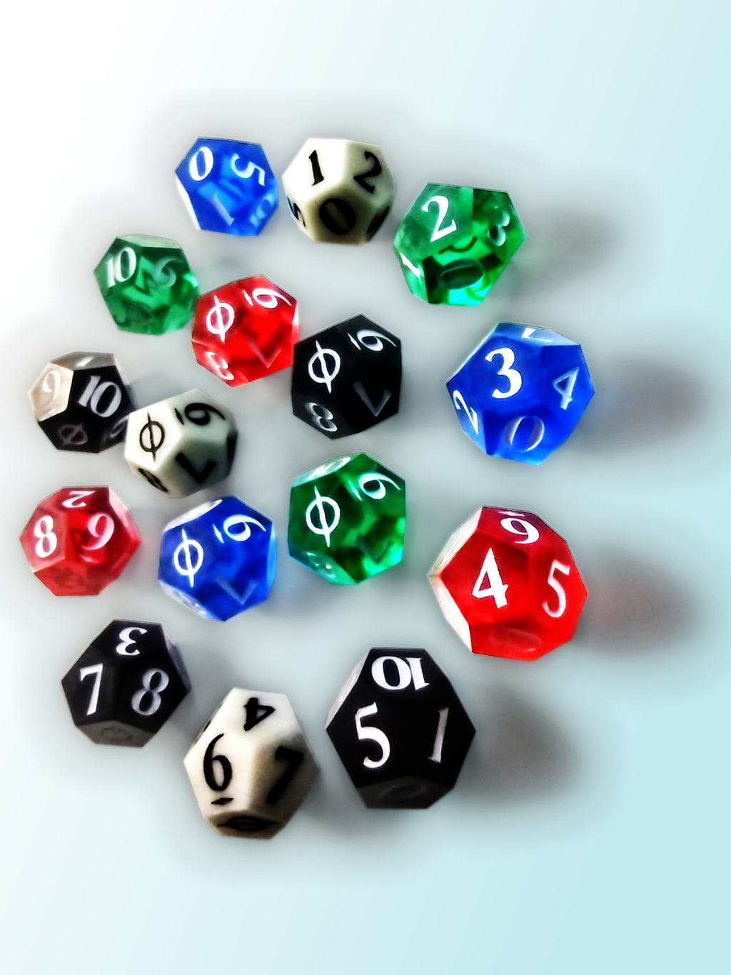 d12 Contador - 0 até Símbolo MTG - Dado Spindown Magic The Gathering ...