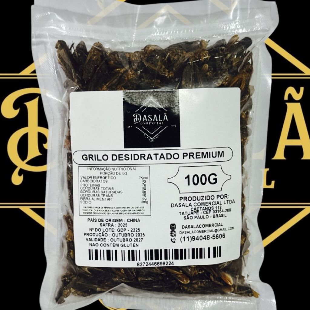 Grilo Desidratado Premium | Shopee Brasil