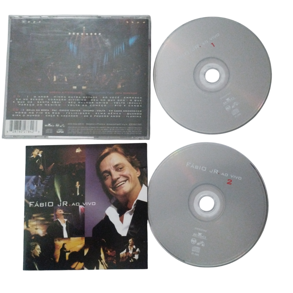CD Duplo - Fábio Jr. - Ao Vivo | Shopee Brasil