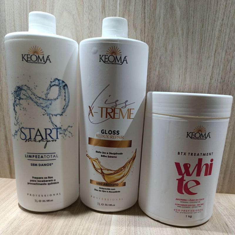kits progressiva keoma profissional 1000 ml x2 +botox keoma 1 l ...