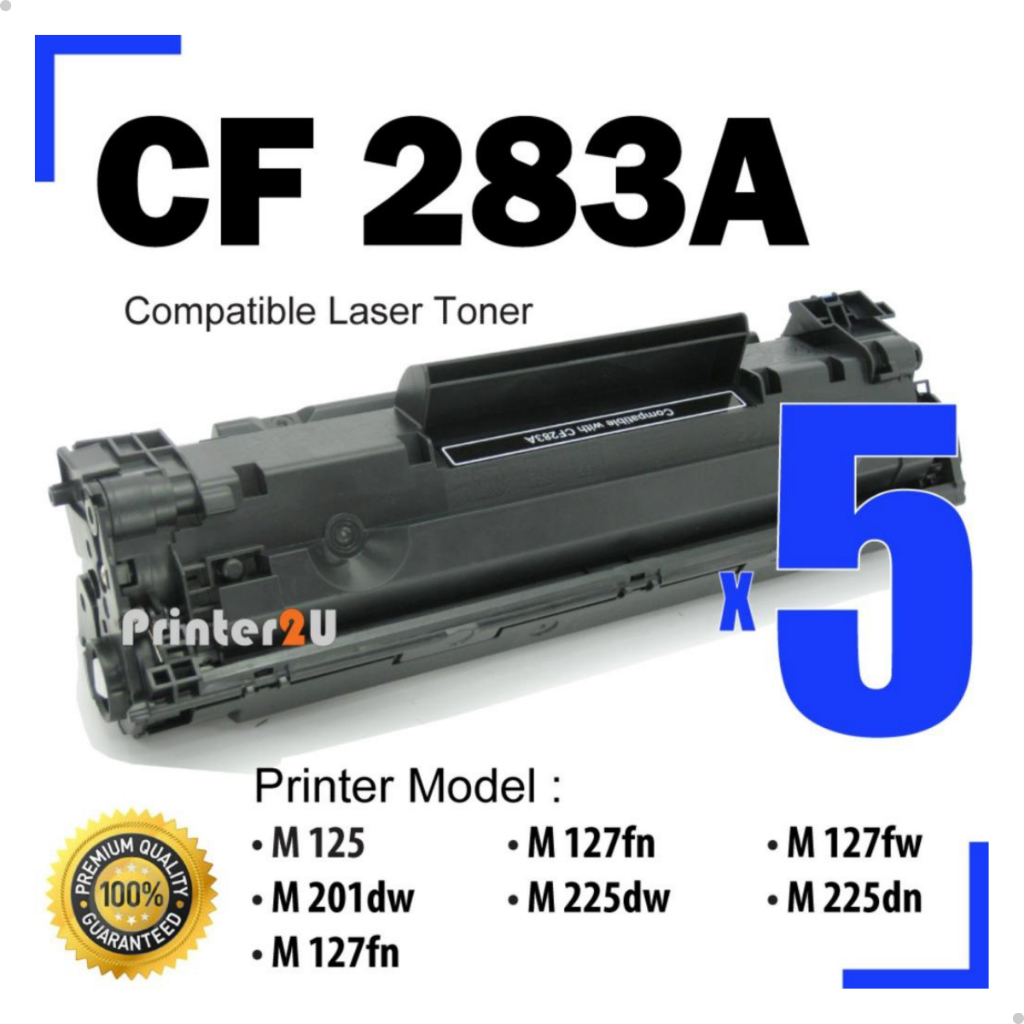 Toner Compatível HP 83A 283A CF283A Preto 1.5000 Páginas Para HP ...