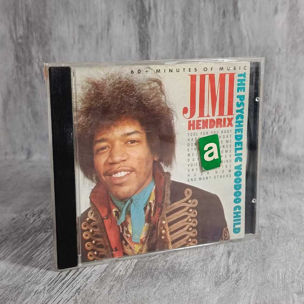 CD Jimi Hendrix | The Psychedelic Voodoo Child | Shopee Brasil
