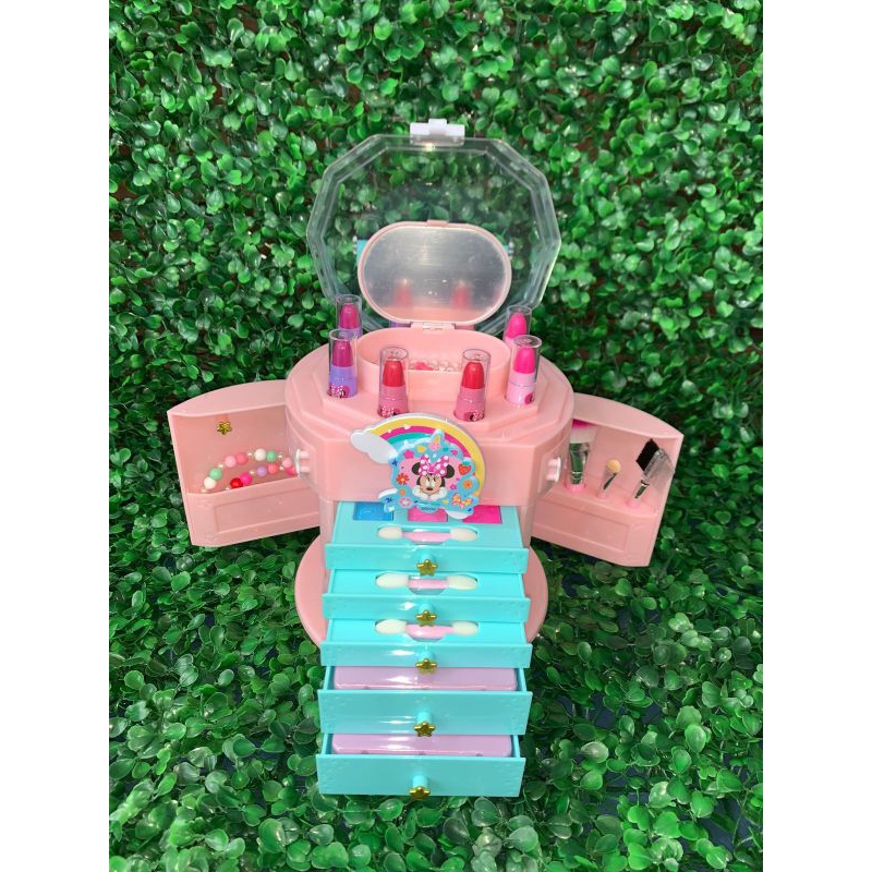 Maletinha Infantil Gavetas Minnie Mouse Com acessórios - Envio Rapido ...