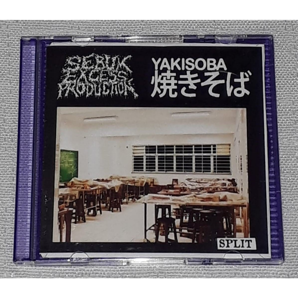 SEBUM EXCESS PRODUCTION / YAKISOBA: Split 3" Mini CDr | Shopee Brasil