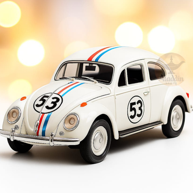 Fusca Herbie 53 Miniatura Ferro Fricção Coleção | Shopee Brasil