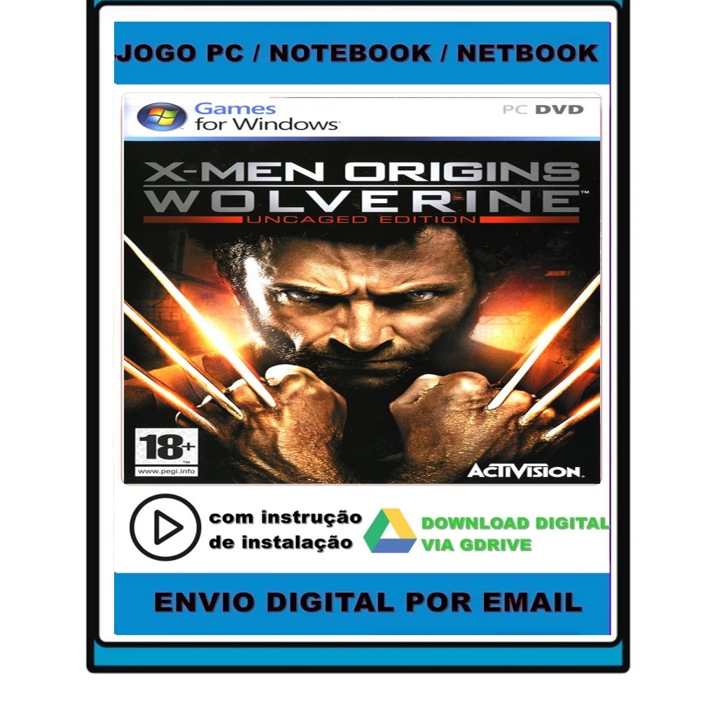 X-Men - Origins Wolverine - Pc | Shopee Brasil