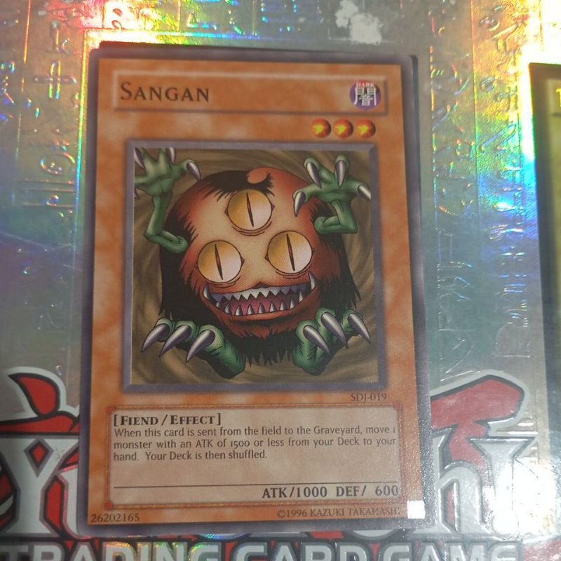 CARTA ORIGINAL YU GI OH SANGAN | Shopee Brasil