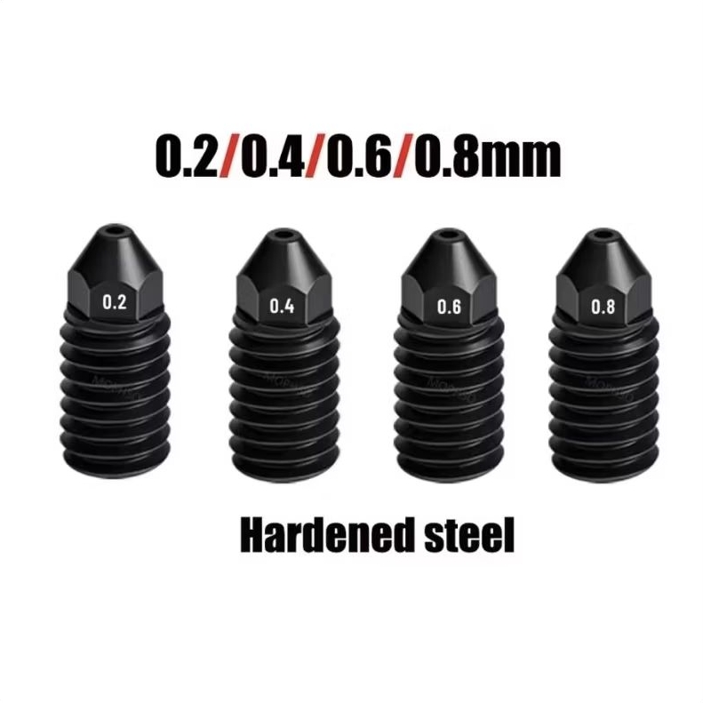 bico para Bambu Lab A1, Bambulab A1 mini aço endurecido Hardned steel ...