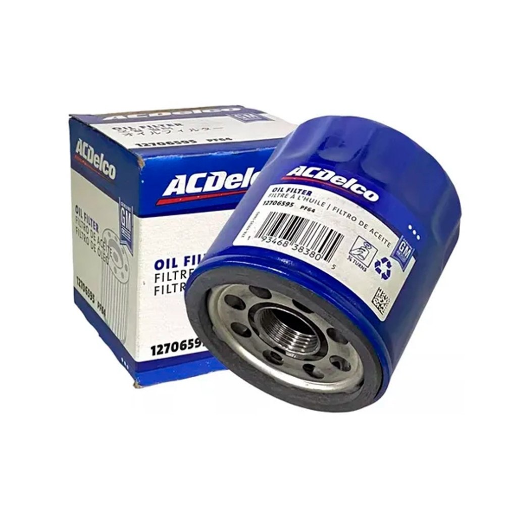 Filtro de óleo do motor Onix Tracker 25206966 Original | Shopee Brasil