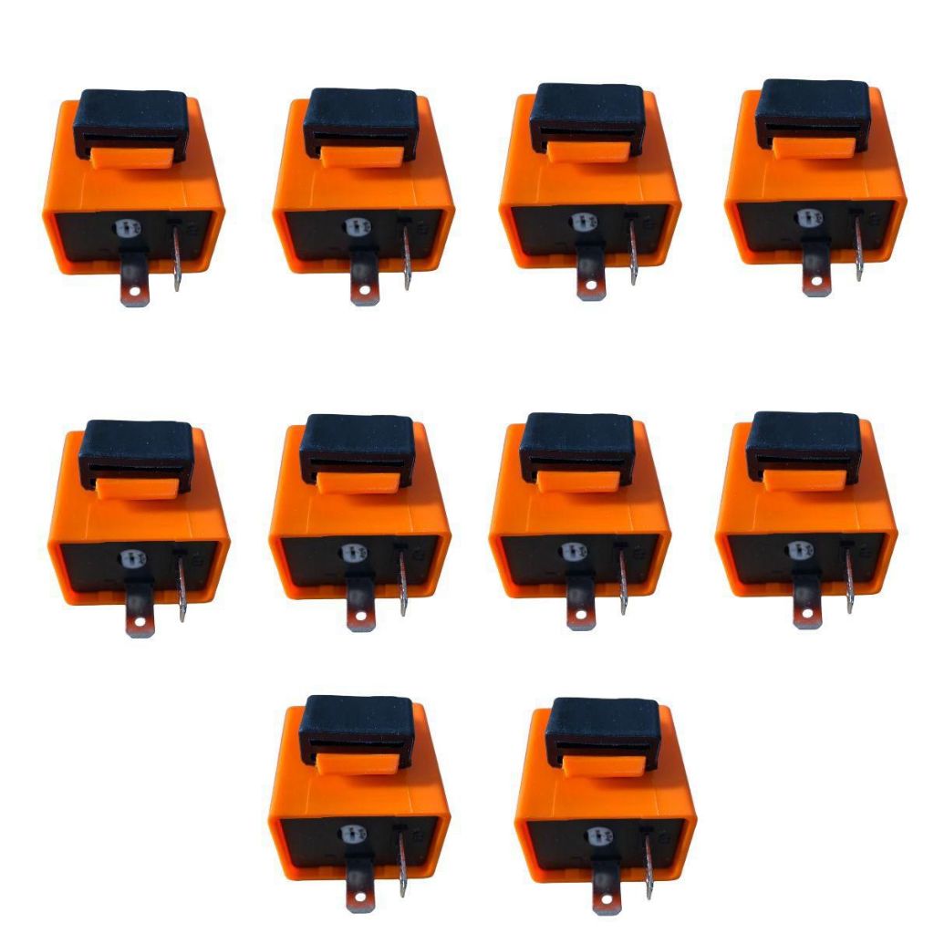 Kit Rele Pisca Para Moto Com Regulagem Dois Pinos Universal Para Led ...