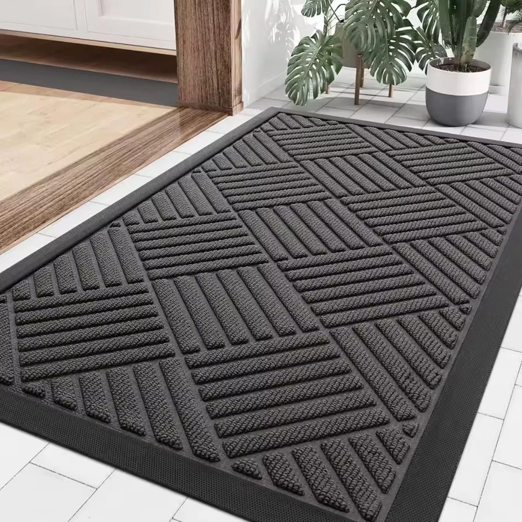 Capacho Tapete Emborrachado 45x75 sala Banheiro para Porta ...