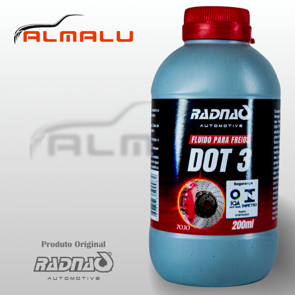 Fluido para Freios DOT 3 200ml Radnaq Automotive | Shopee Brasil