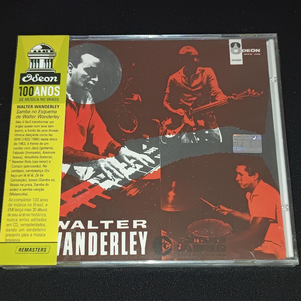 CD Walter Wanderley: Samba No Esquema De Walter Wanderley - Odeon 100 ...