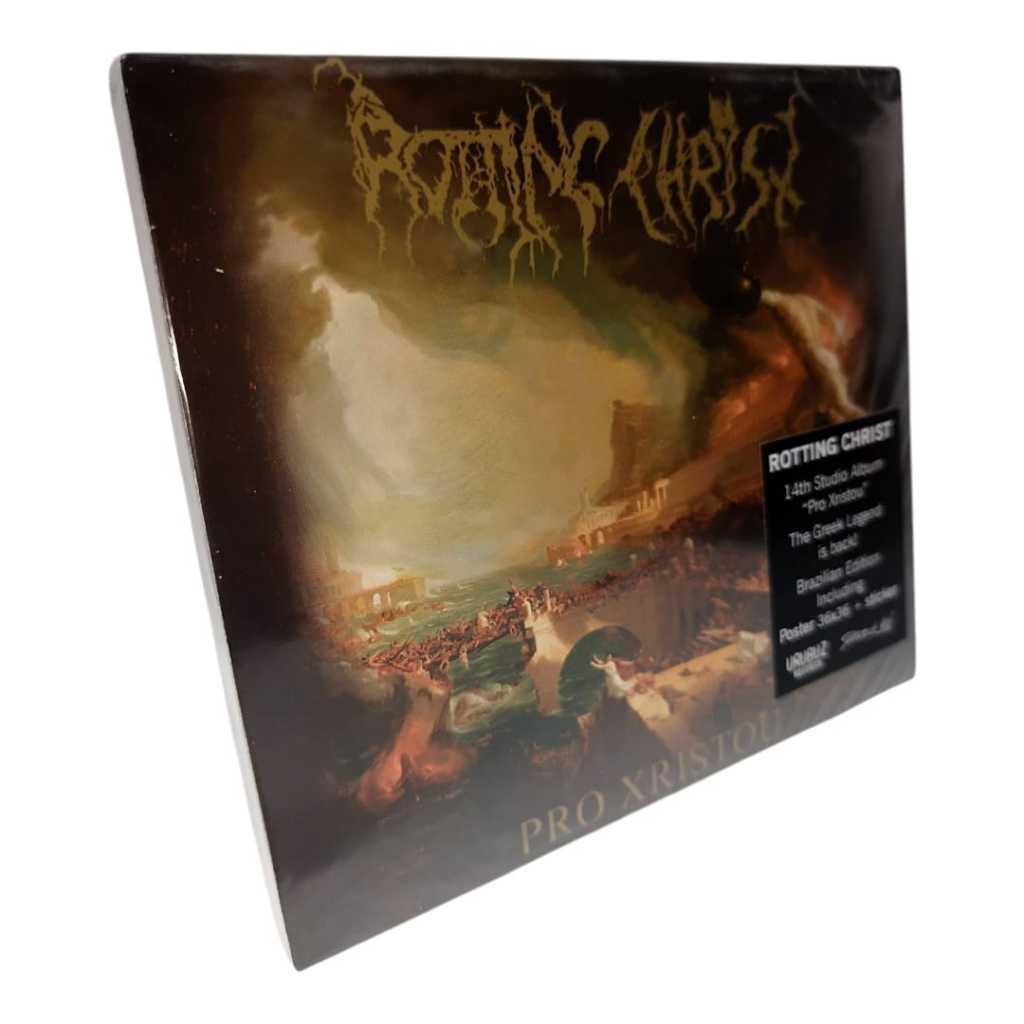 Rotting Christ – Pro Xristou - ( CD Slipcase + Poster + Sticker ...