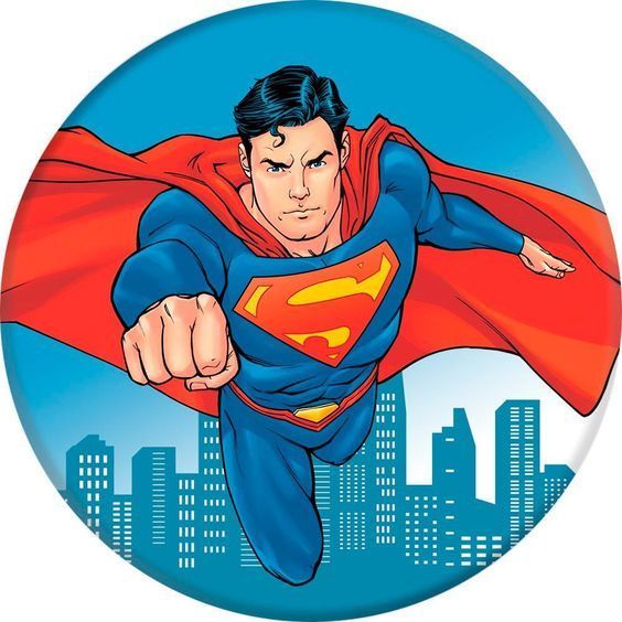 Adesivo Super Homem Personalizado com Nome e Idade | Shopee Brasil