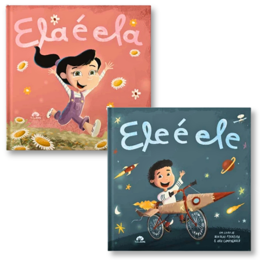 Ele é Ele e Ela é Ela | Nikolas Ferreira e Ana Campagnolo | Capa Dura ...