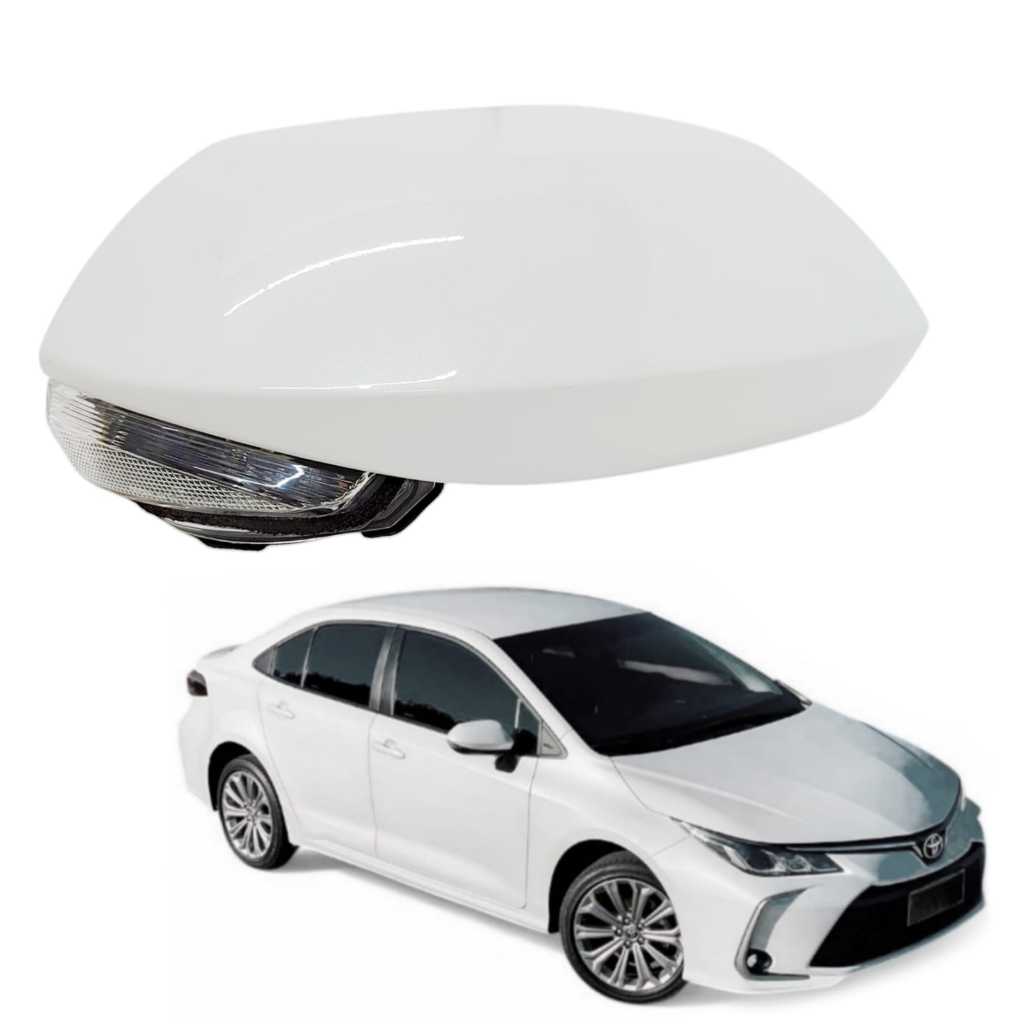 Capa Retrovisor Pisca Seta Corolla 2020 2021 2022 2023 2024 2025 Lado ...