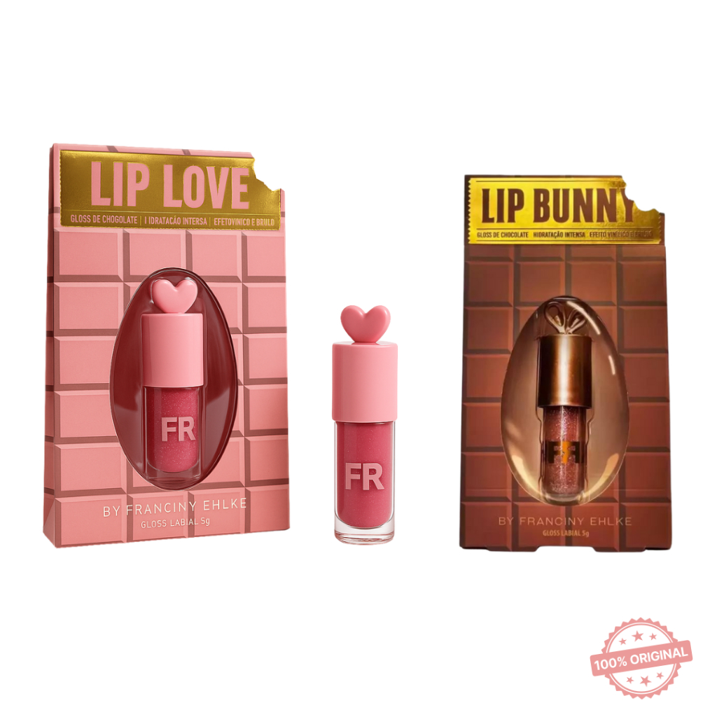 Kit Franciny Ehlke Lip Bunny + Lip Love By FranHidratação e Brilho ...