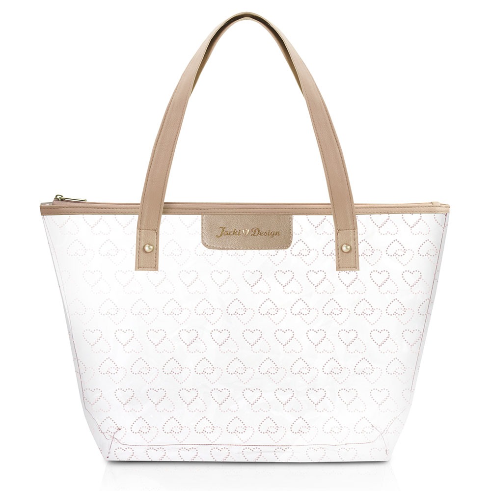 Bolsa Shopper Média Feminina Jacki Design LOVE | Shopee Brasil