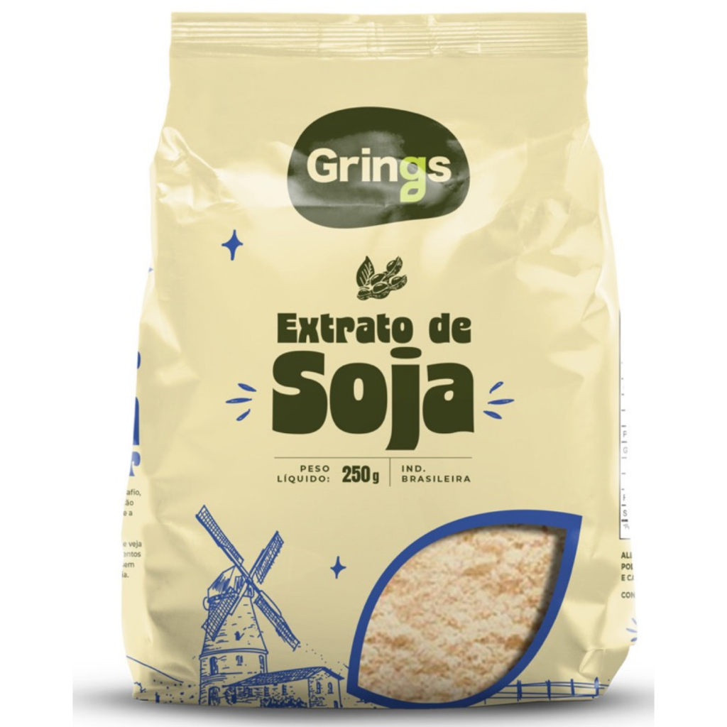 Extrato de Soja 250g- Grings | Shopee Brasil