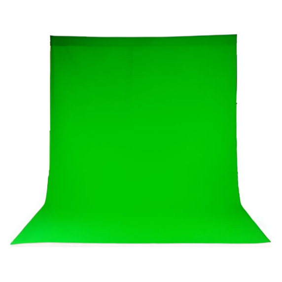 Tecido Verde Chroma Key 3x2m Sem Emenda – Fundo Infinito para Estúdio ...