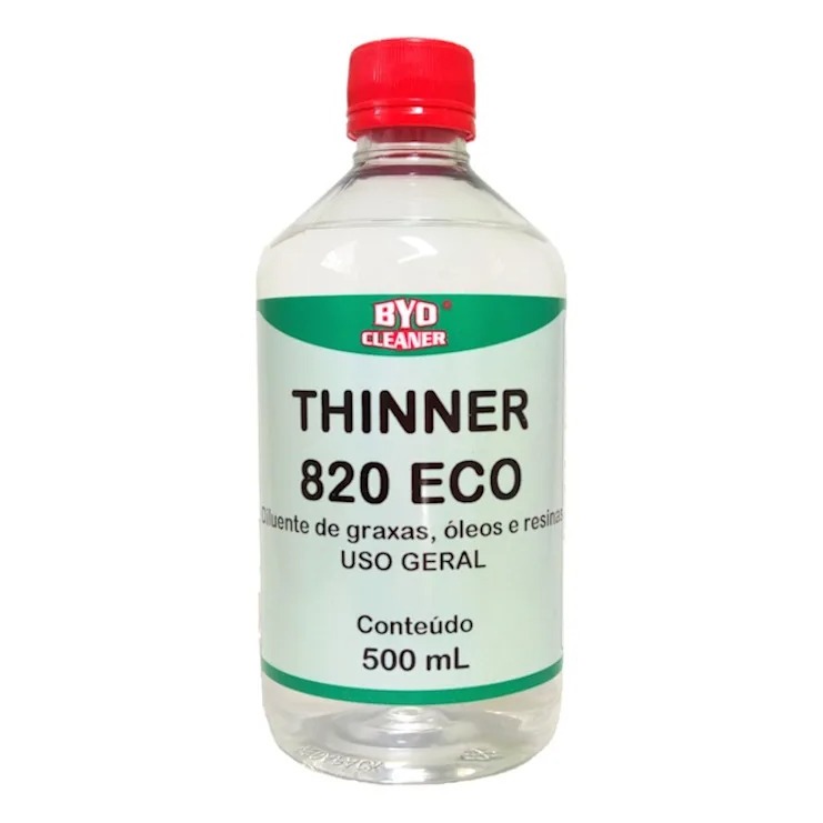 Thinner Diluente/solvente Para Pintura Limpeza Remoção 500ml | Shopee ...