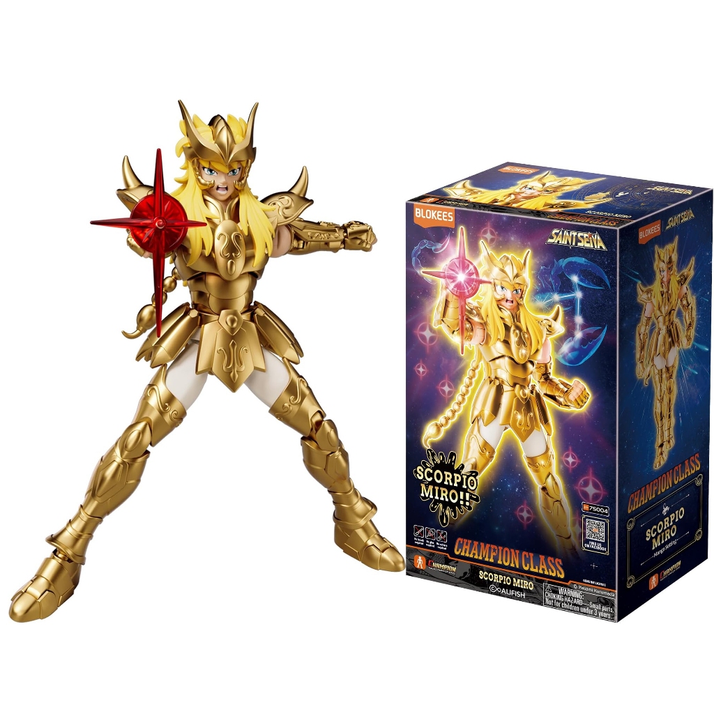 Boneco Saint Seiya Os Cavaleiros do Zodíaco Miro Scorpio Escorpião ...