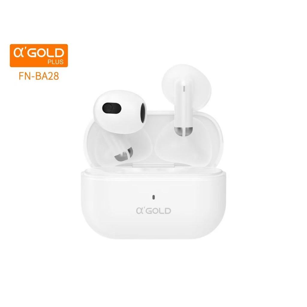 Mini Fone de Ouvido Bluetooth α’GOLD PLUS FN-BA28 TWS Sem Fio Compacto ...