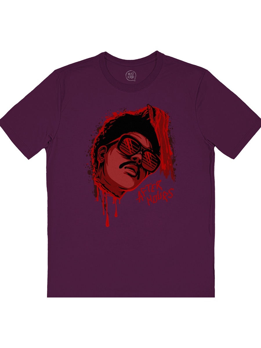Camiseta (manga curta) After Hours - The Weeknd [Must Be Pop] | Shopee ...