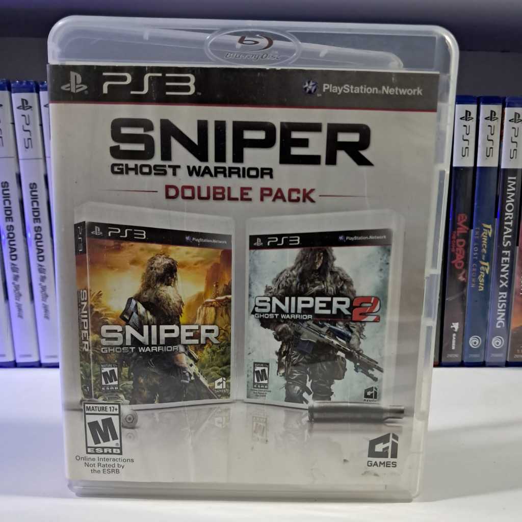 SNIPER GHOST WARRIOR - DOUBLE PACK - PS3 | Shopee Brasil