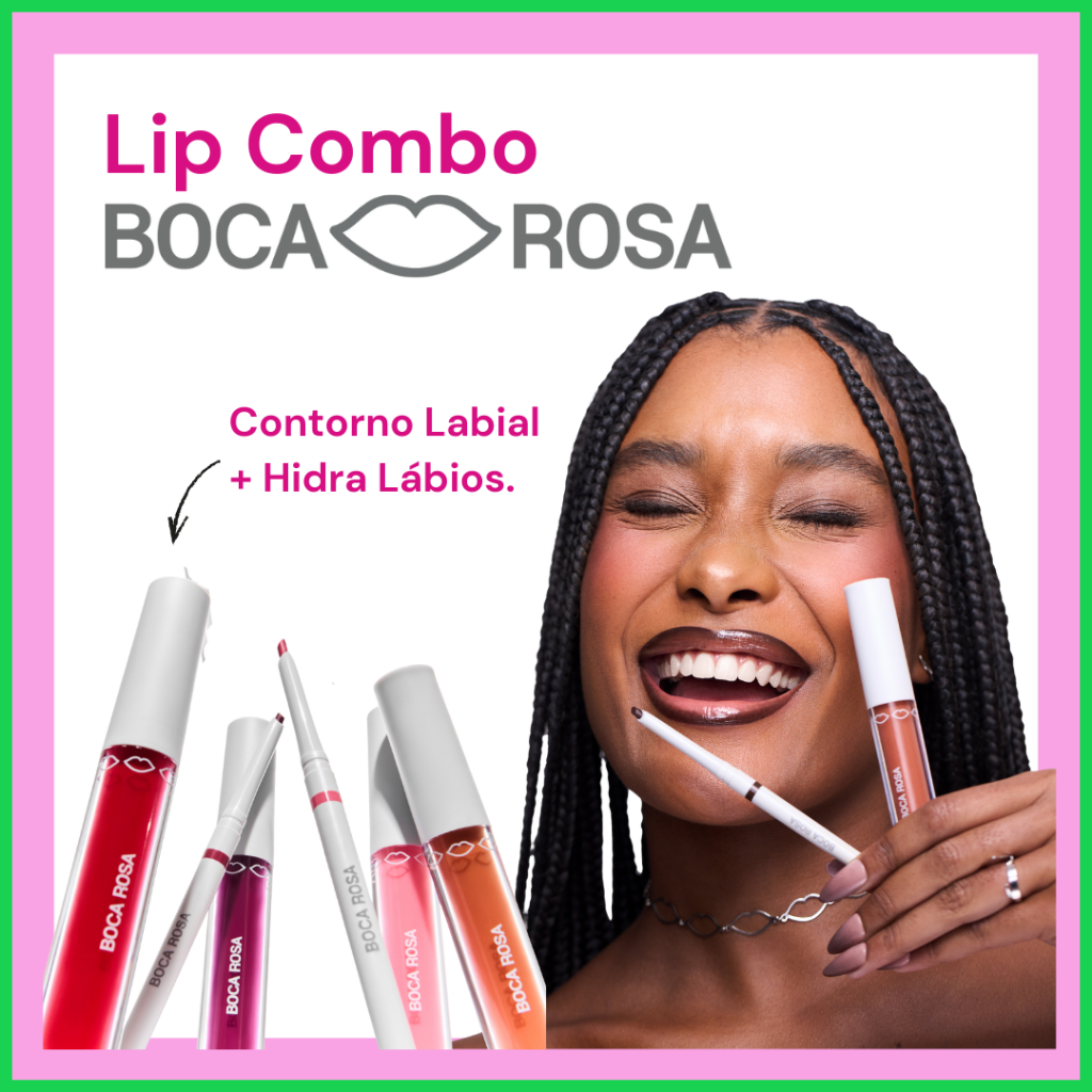 Boca Rosa Lip Combo – Hidra Lábios + Contorno Labial Retrátil | Kit ...