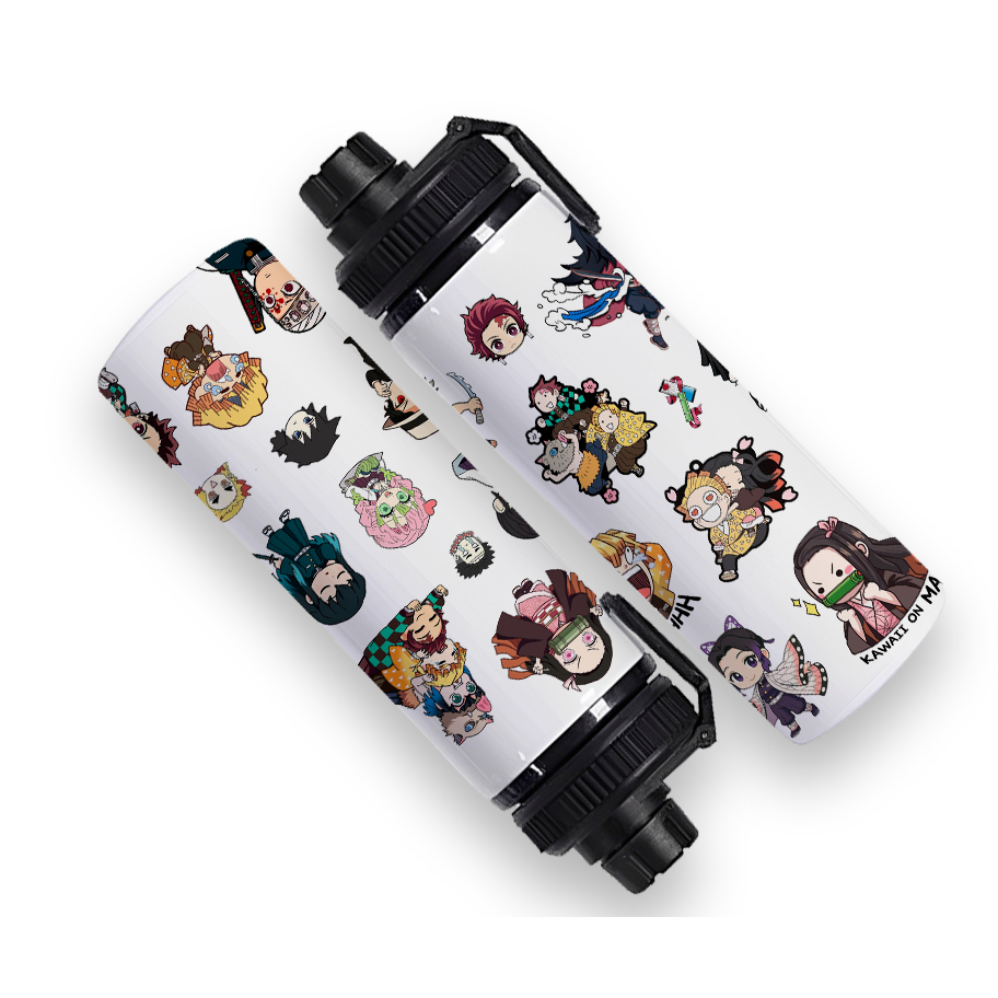 Squeeze Otaku Kimetsu no Yaiba (Demon Slayer) Sticker Chibi | Shopee Brasil