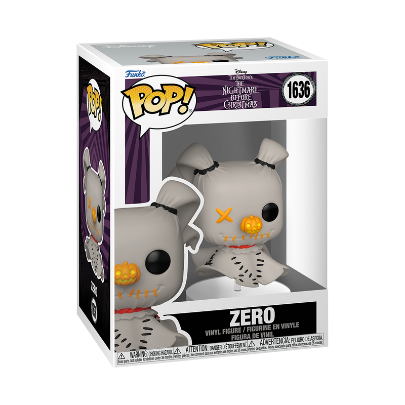 Funko Pop Zero 1636 Disney The Nightmare Before Christmas | Shopee Brasil