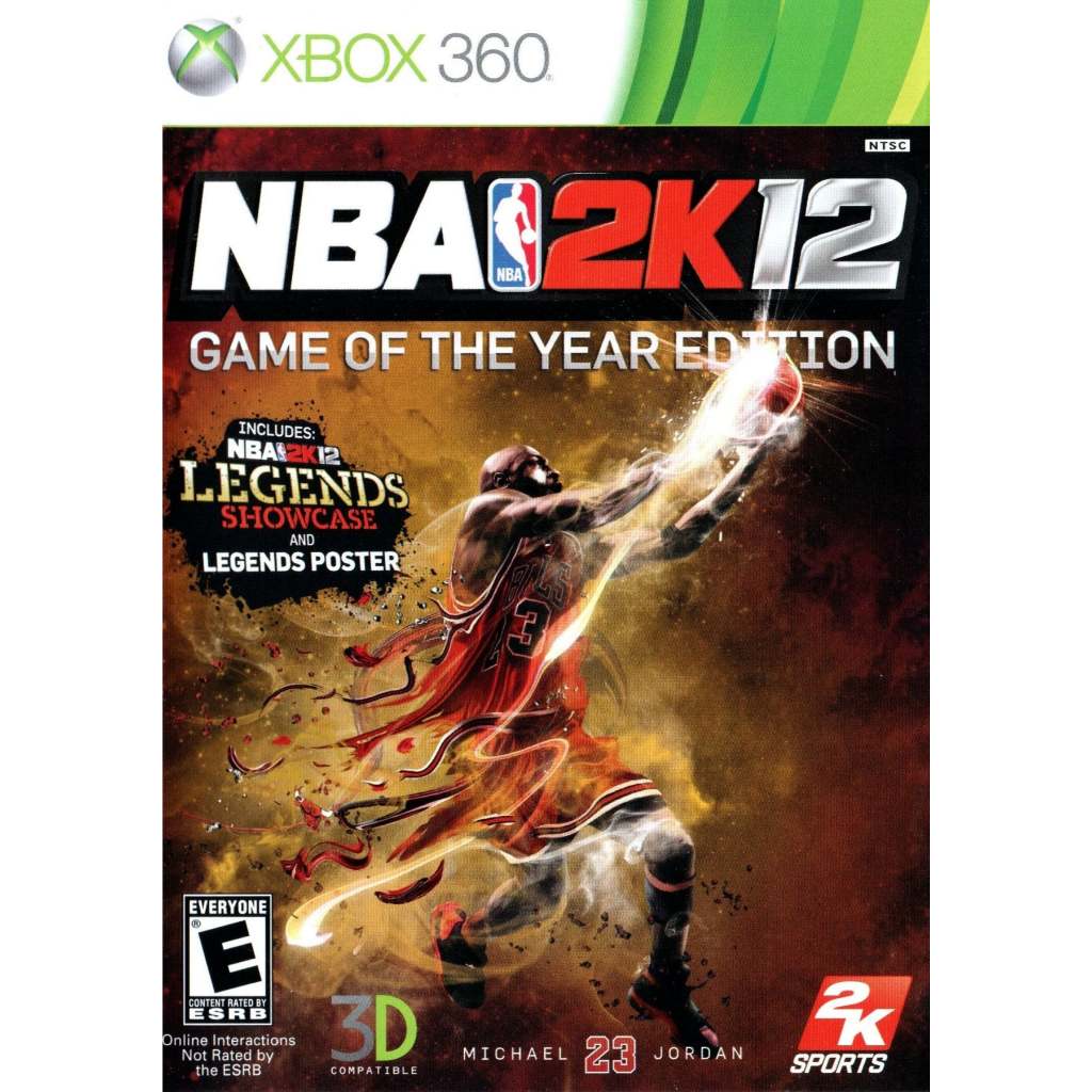 Nba 2k12 goty P/ XBOX360 (LTU/LT/JTAG/RGH) | Shopee Brasil