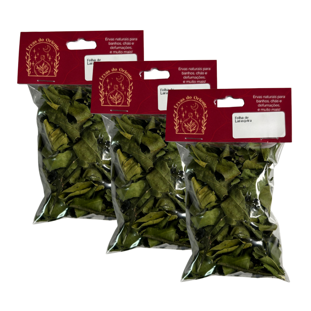 Folha de Laranja/Laranjeira • Erva Seca Premium - Banho de Ervas - Chá ...