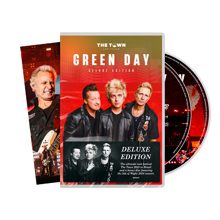 DVD ou Blu-ray Green Day - Live At The Town 2025 + Isle Of Wight 2024 ...